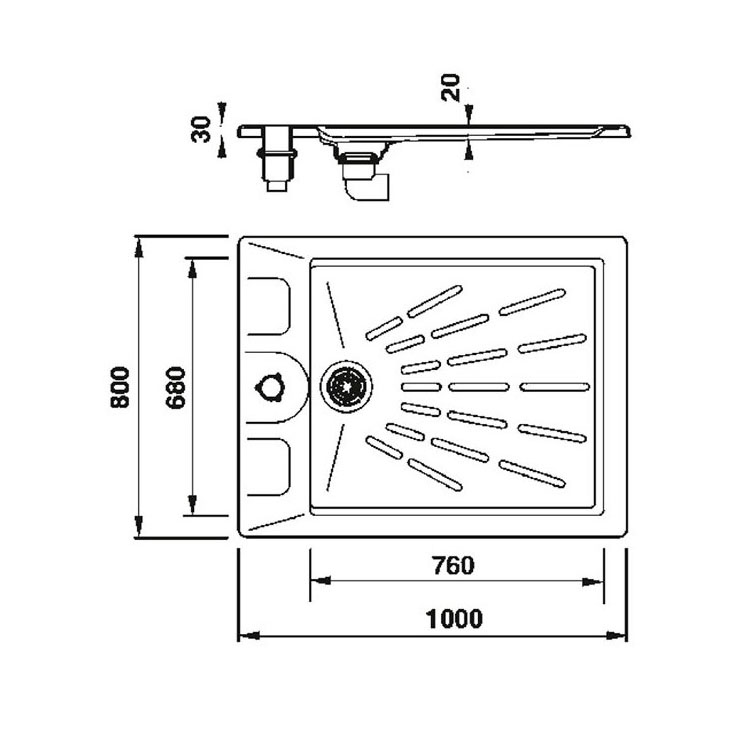Plato Classic met rand Ø43 AstralPool | Piscina y Spa